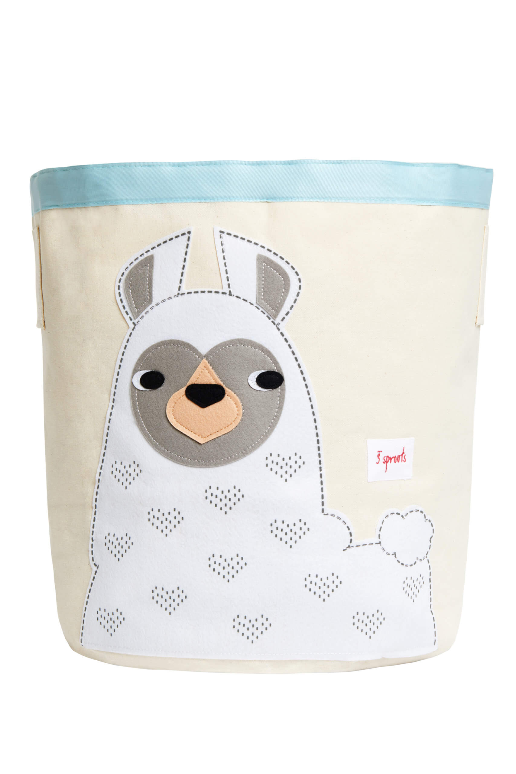 Personalized 3 Sprouts Storage Bin - Llama – Makaboo.com