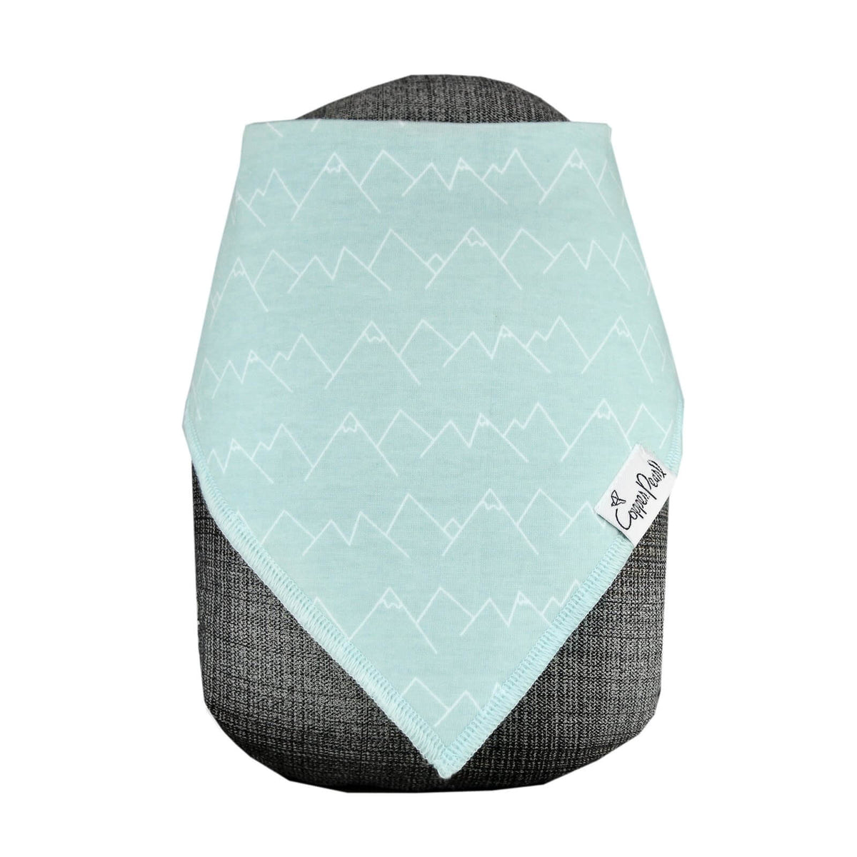 Personalized Copper Pearl Bandana Bibs (set of 4) - Archer – Makaboo.com